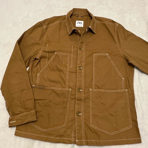 Zara | Jackets & Coats | Zara Overshirt Jacket | Poshmark